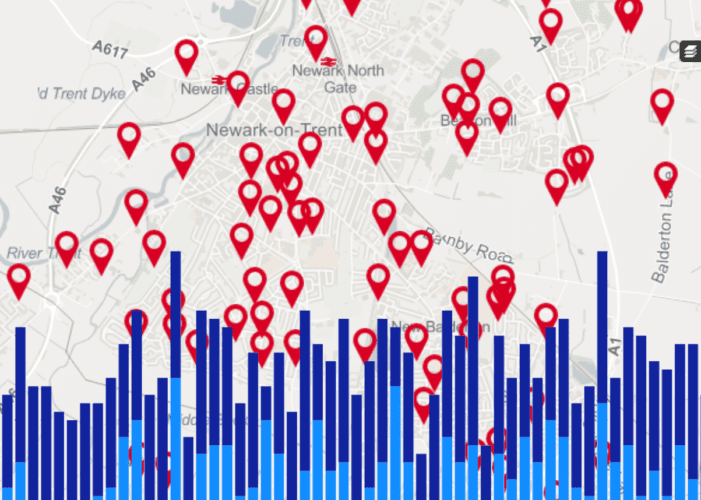 New Power BI custom visual for embedding interactive maps - AGI