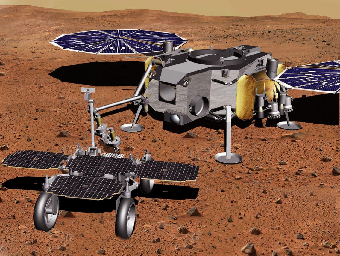 Airbus wins next study contract for Martian Sample Fetch Rover - AGI