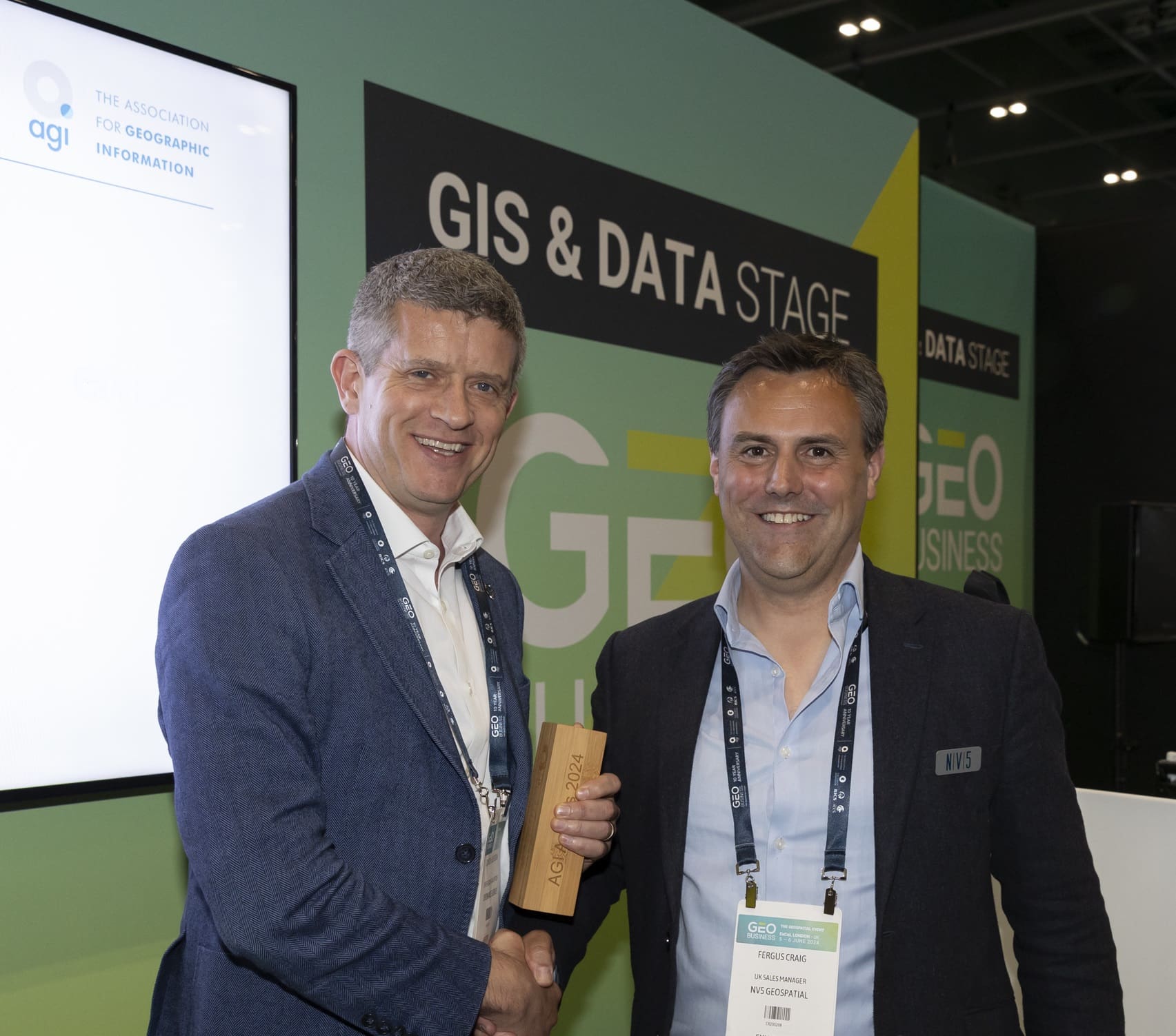 Association for Geographic Information Presents Awards for Geospatial ...